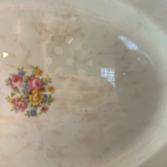 Vintage | Dining | Vintage Edward Knowles Semi Vitreous Oval Platter ...